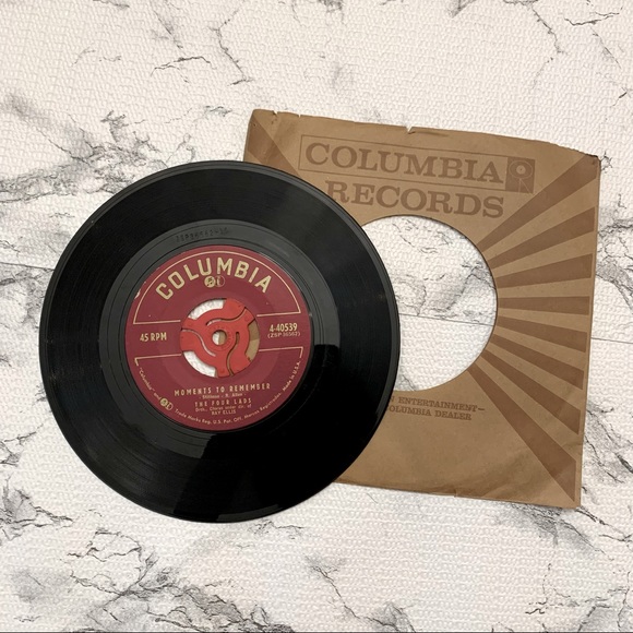 Media | Vintage The Four Lads 45 Rpm Record Album Columbia Records ...